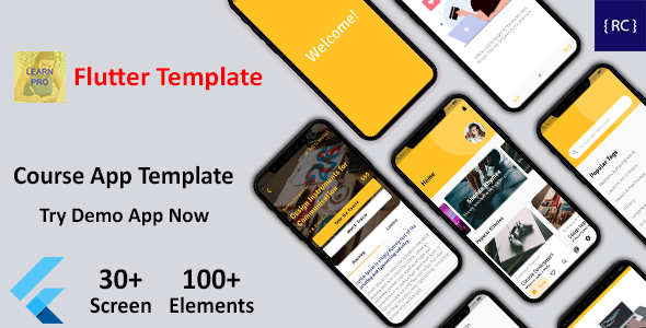 Aplikacje Mobilne Flutter Flutter Lms App Template Learning App Template Course App